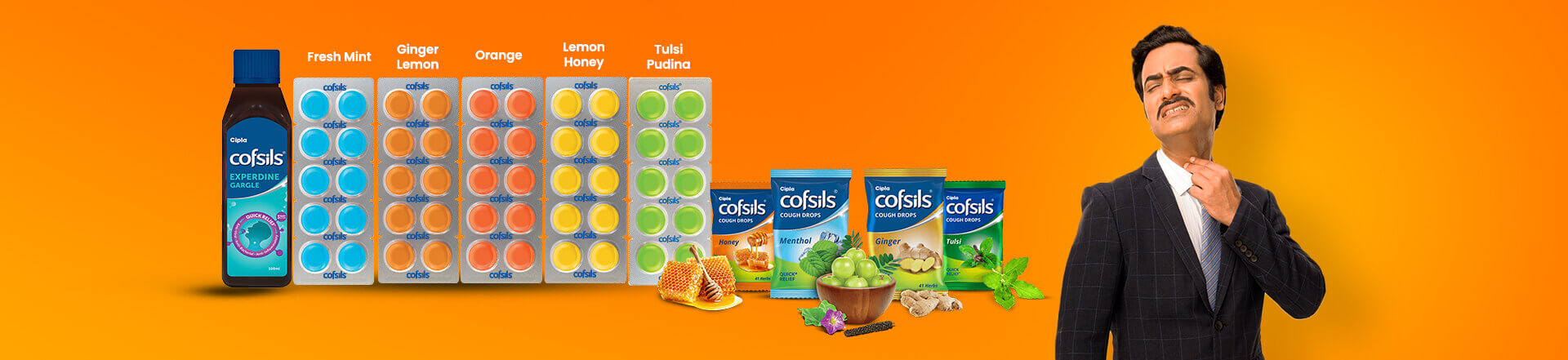 Soothing Relief for Sore Throats - Cofsils